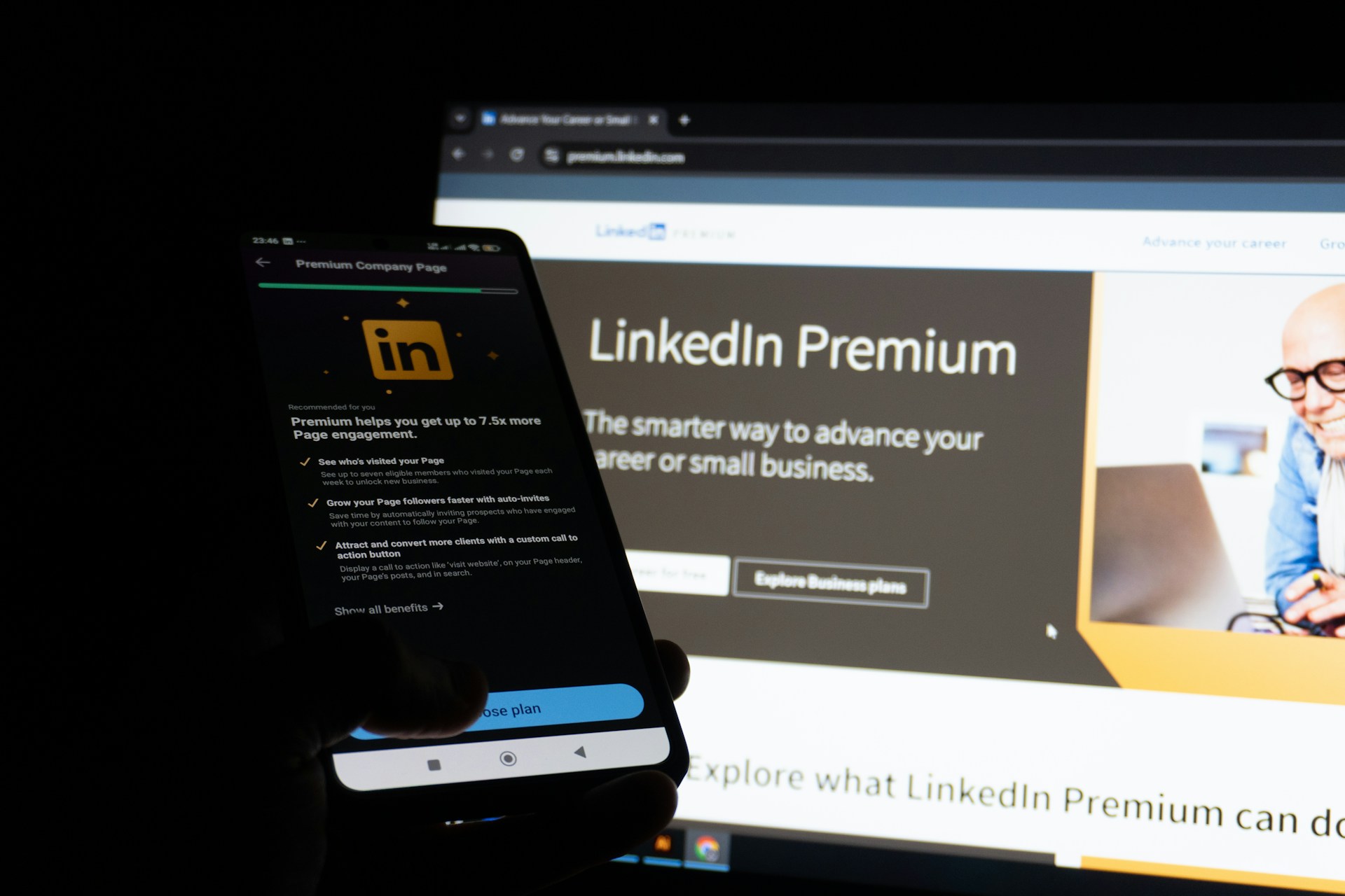 Linkedin Premium 10 Euro